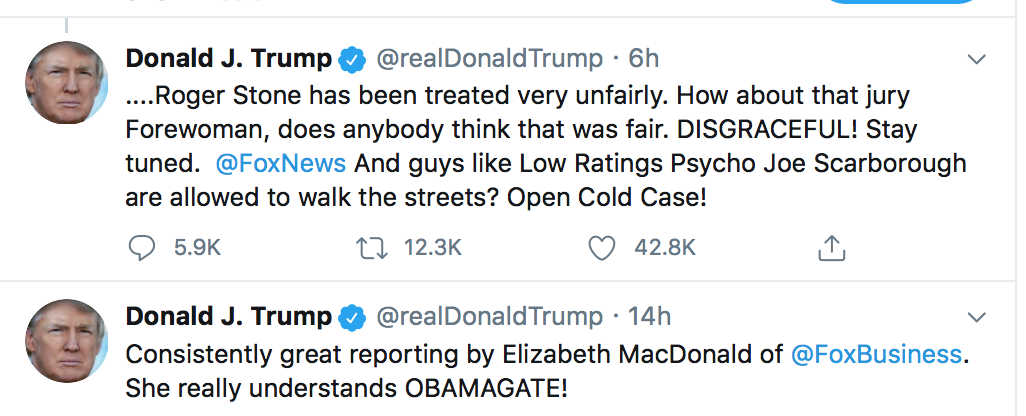 POTUS’ messages to us today – The Radio Patriot