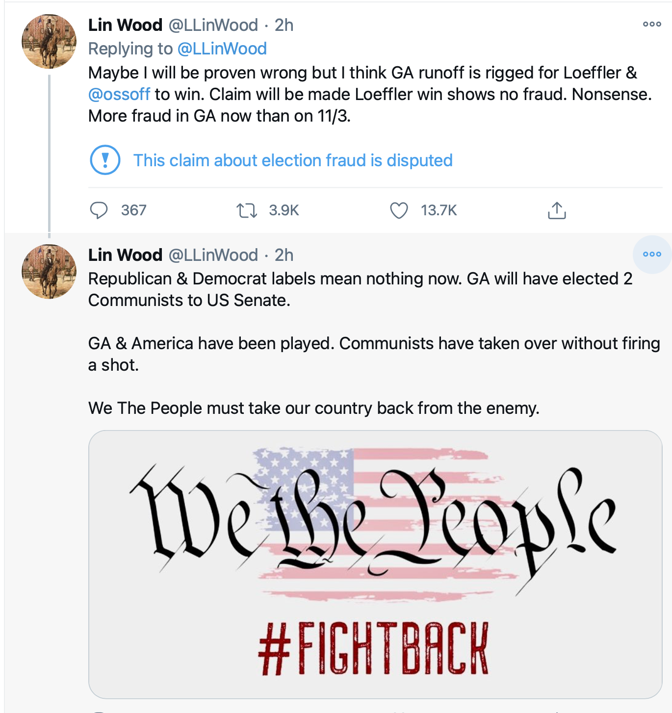 Lin Wood: “I fear Trump walking into Trap tomorrow.” – The Radio Patriot