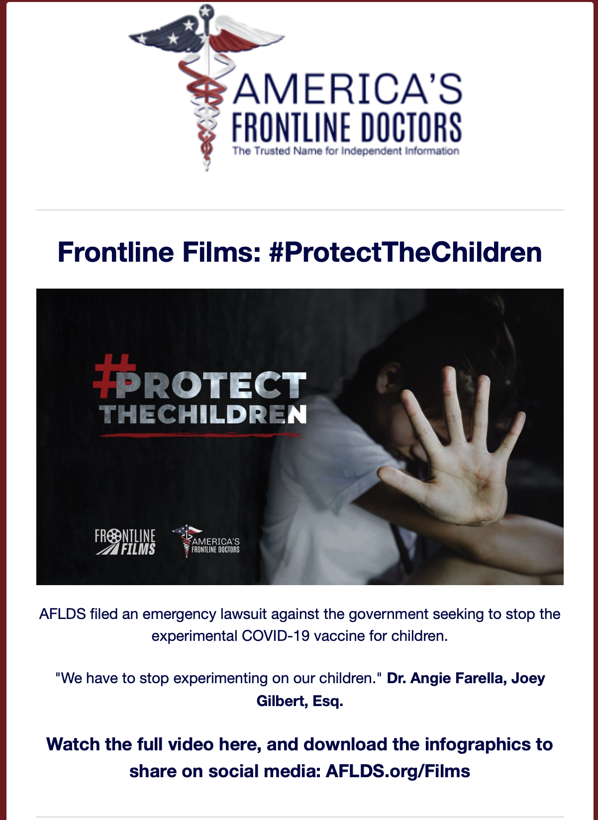 America’s FrontLine Doctors – The Radio Patriot
