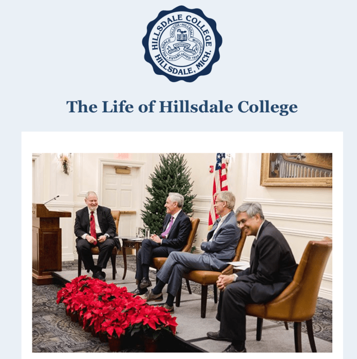 One of my favorites: Larry Arnn of Hillsdale College – The Radio Patriot