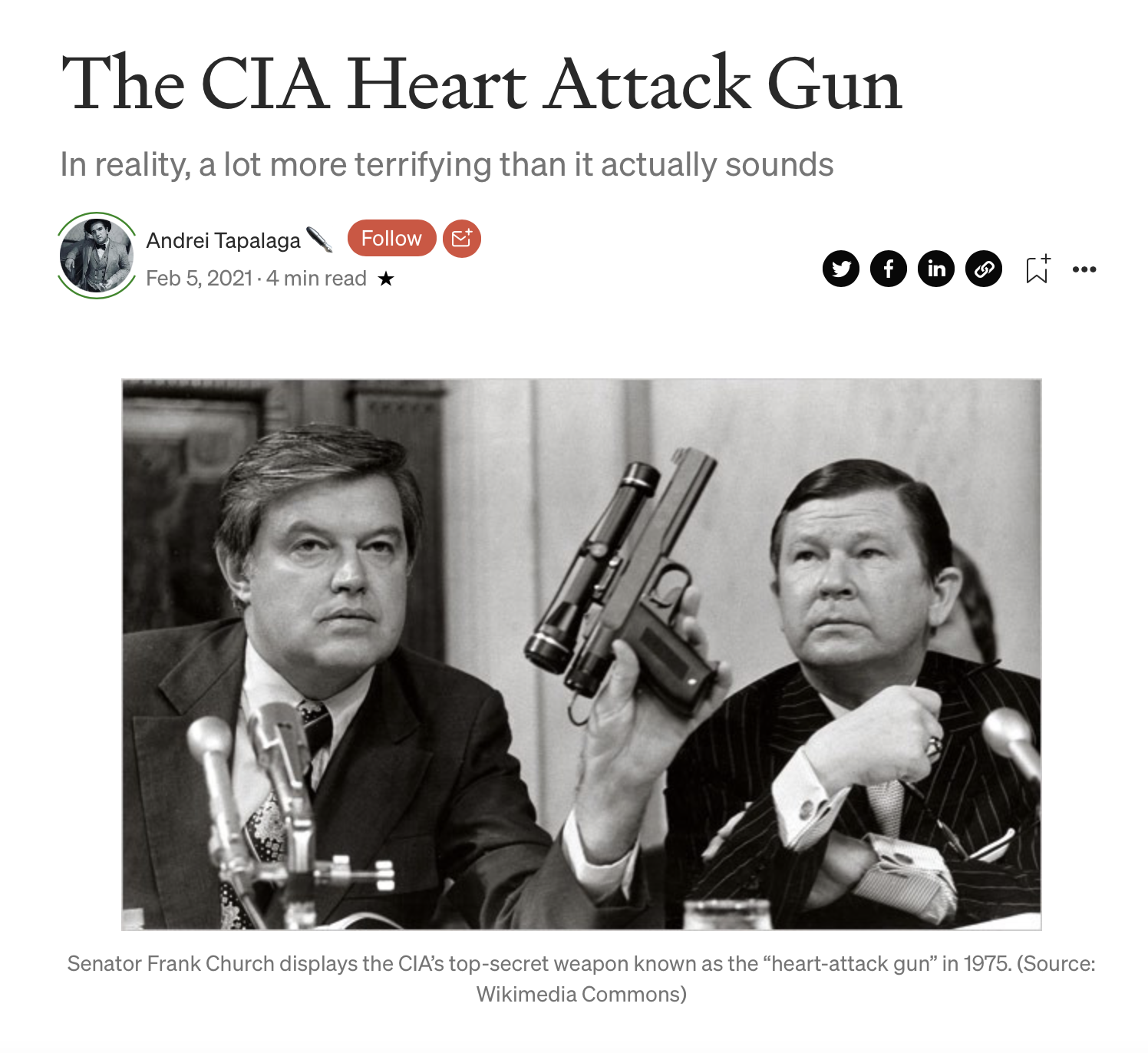 The CIA Heart Attack Gun – The Radio Patriot