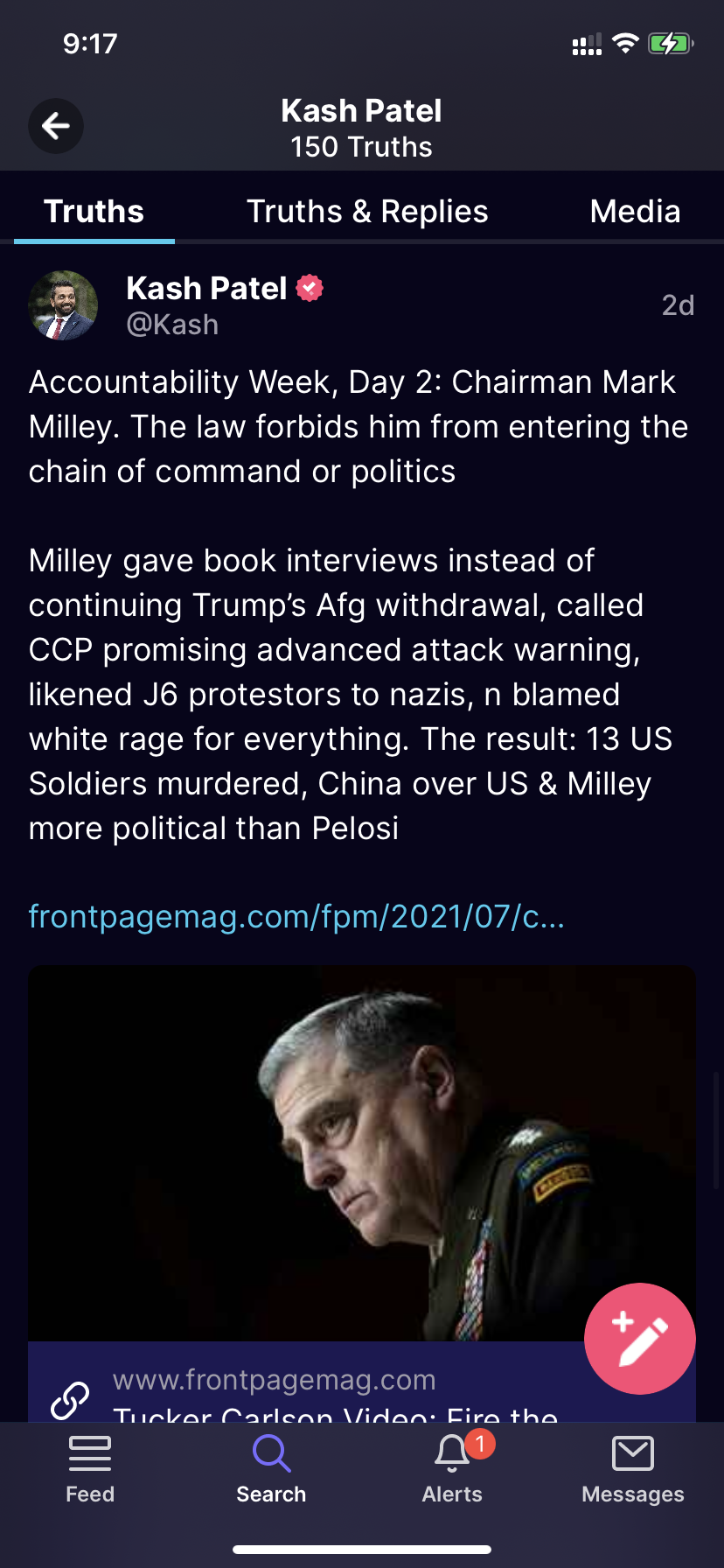 Kash Patel – Accountability Truths Week | The Radio Patriot