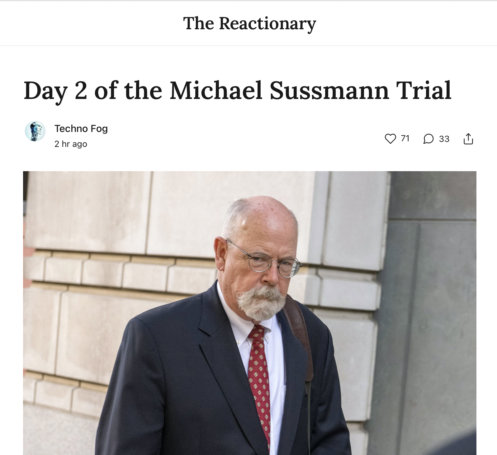 More from today’s trial against Sussman – The Radio Patriot