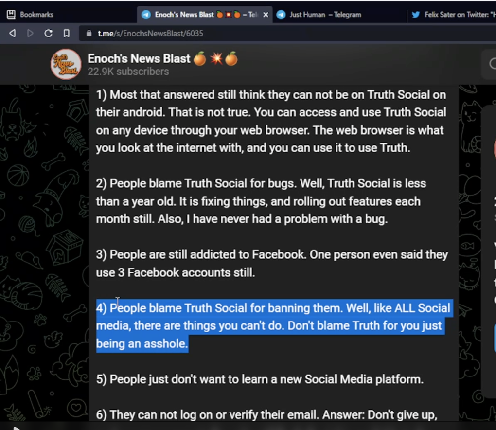 Still not on TRUTH Social? – The Radio Patriot