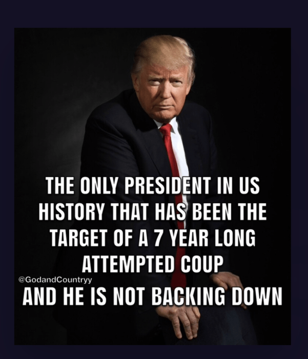 Not backing down. – The Radio Patriot