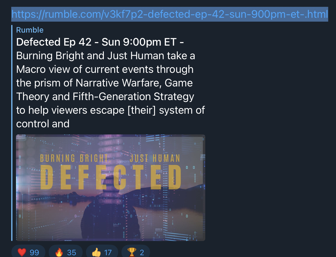 Defected! Don’t Forget! – The Radio Patriot