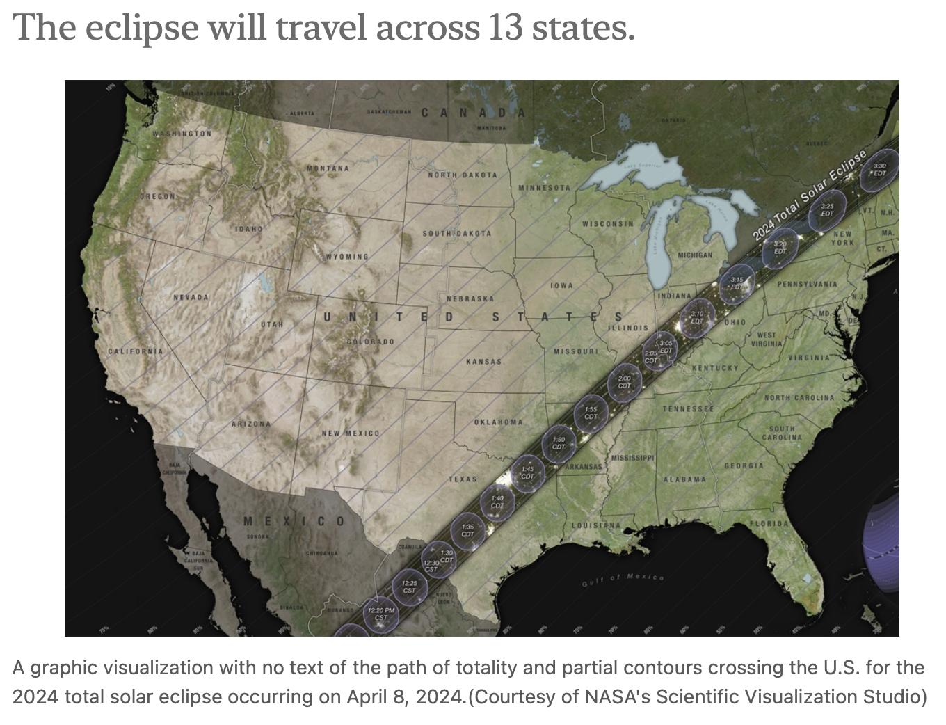 FAA Issues Warning for Air Travel Disruptions During Total Solar ...