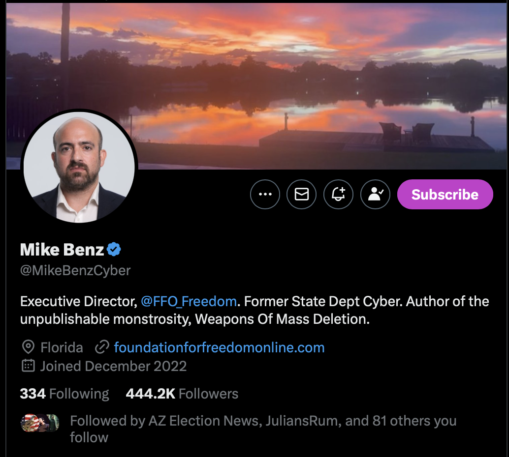 IMPORTANT! MIKE BENZ SPEECH AT HILLSDALE COLLEGE – The Radio Patriot