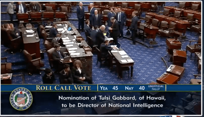 Tulsi Confirmed as NIA Director – The Radio Patriot