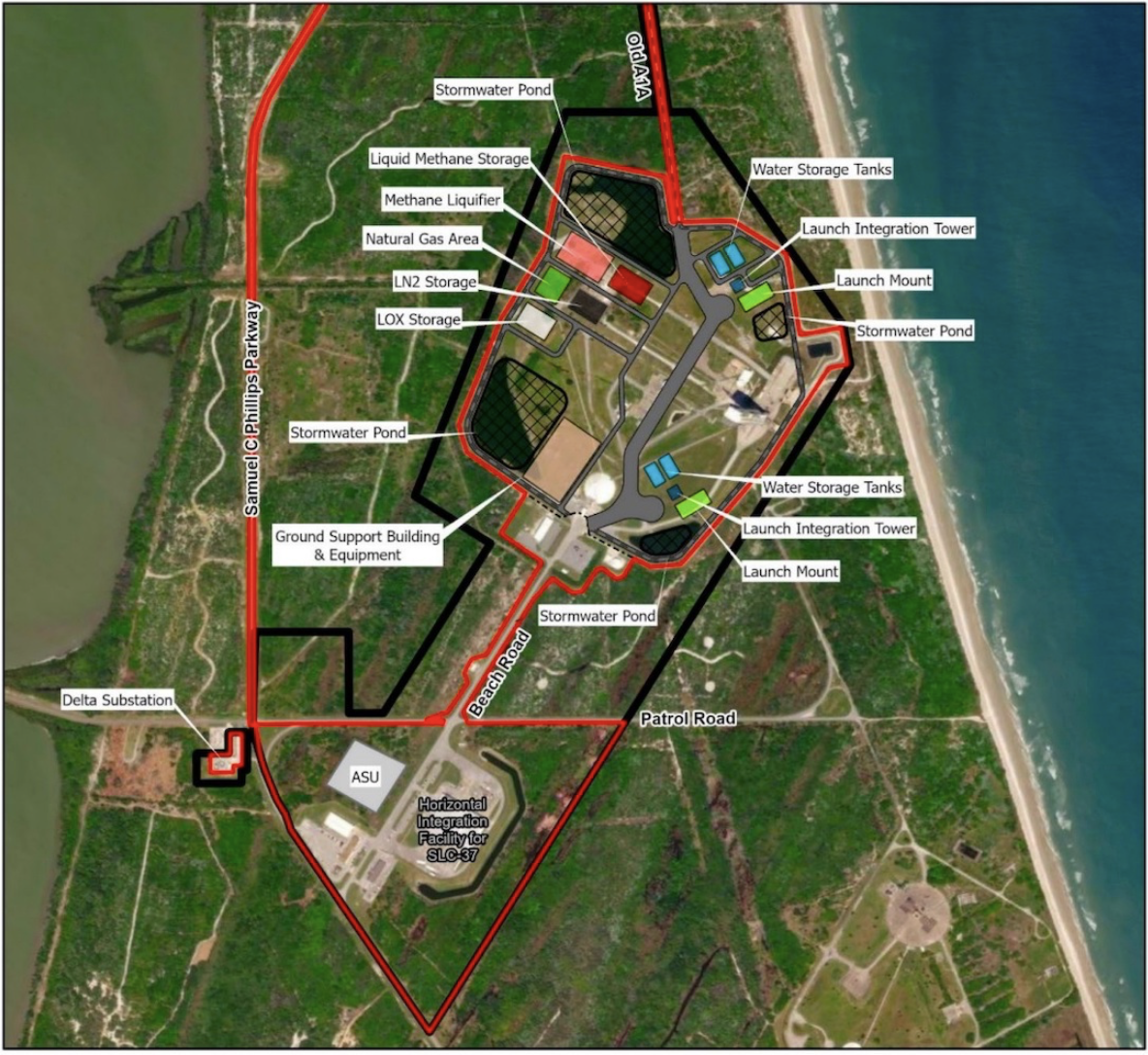 ULA Delta IV Launch Tower Demolished to Make Way for SpaceX Starship ...