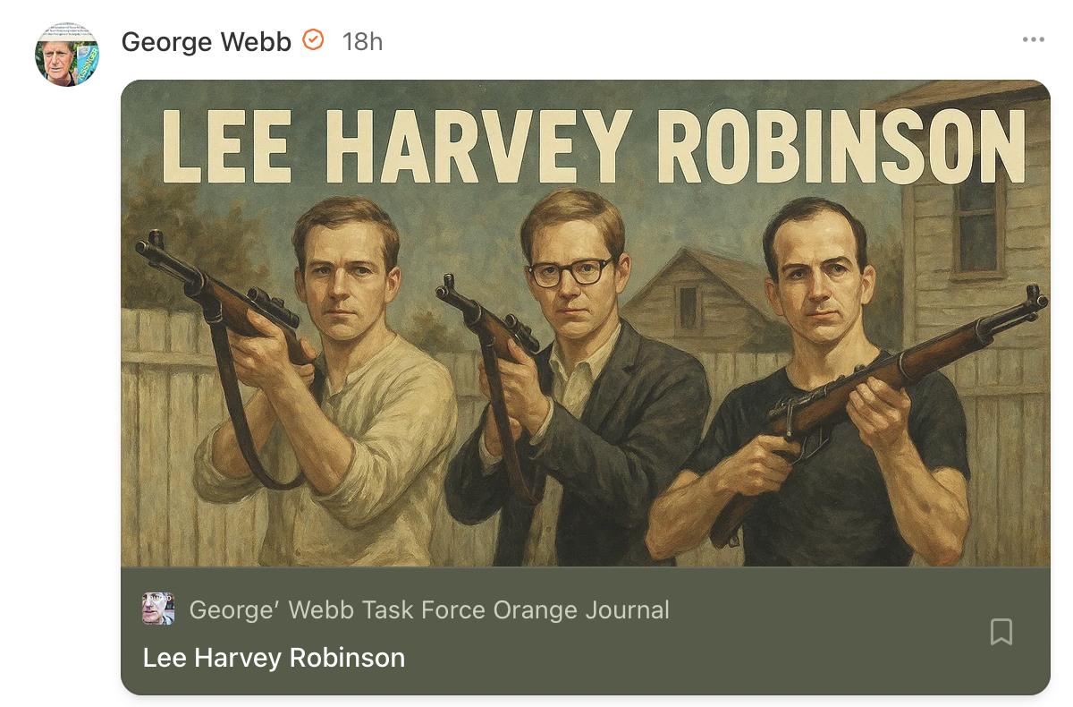 Lee Harvey Robinson? – The Radio Patriot